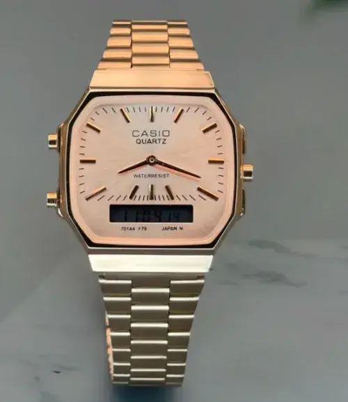 Casio Dual Time Watch: Stylish and Functional Timepiece