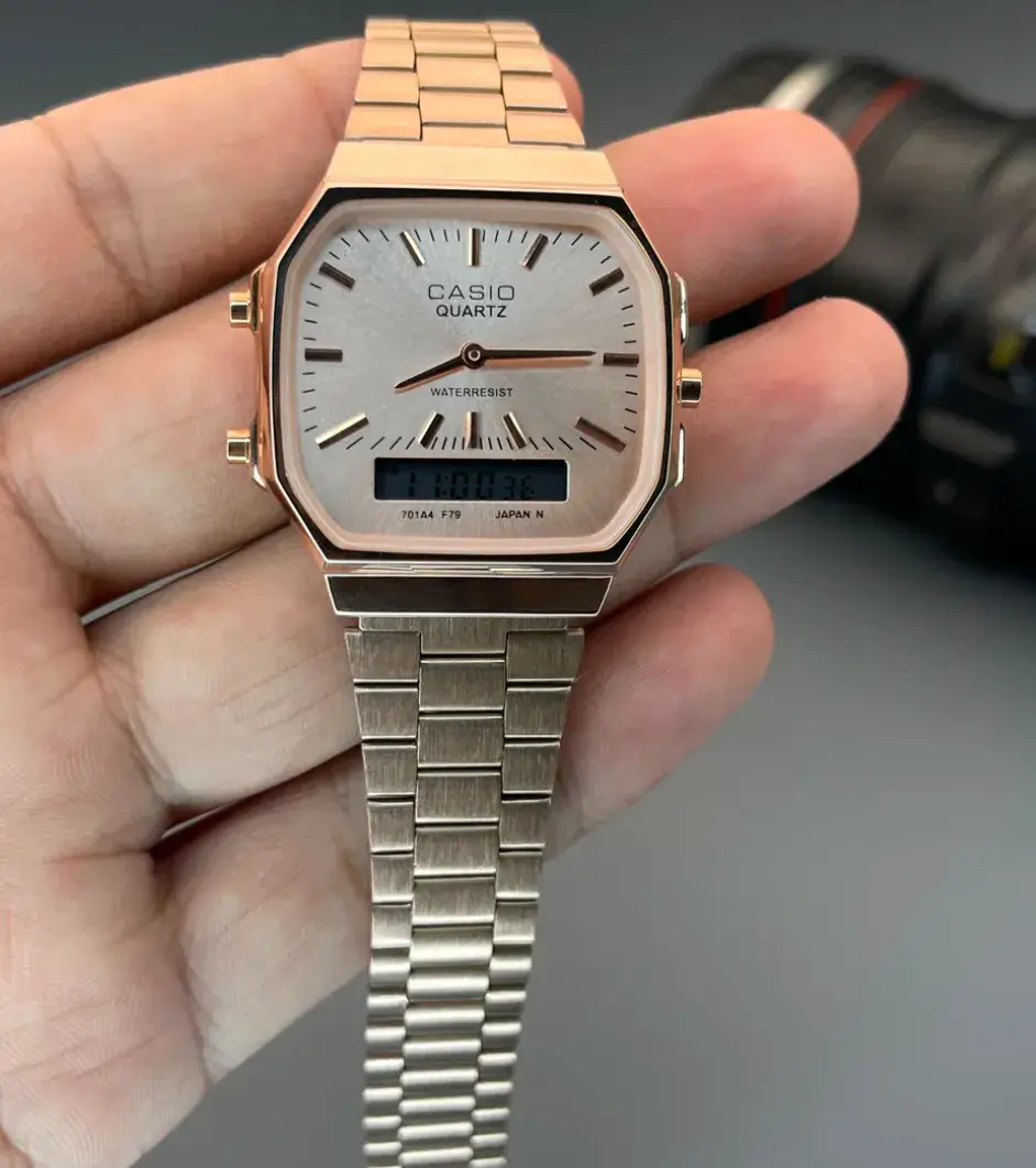 Casio Dual Time Watch: Stylish and Functional Timepiece