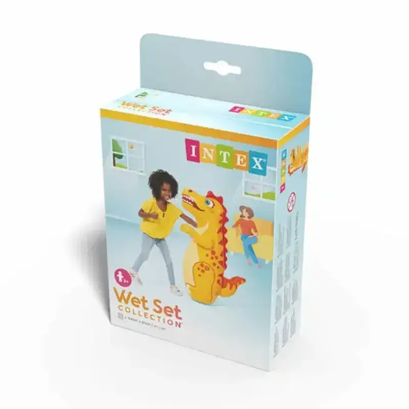 Intex Hit Me Toy for Kids 3D Dinosaur Inflatable Bouncer Toy